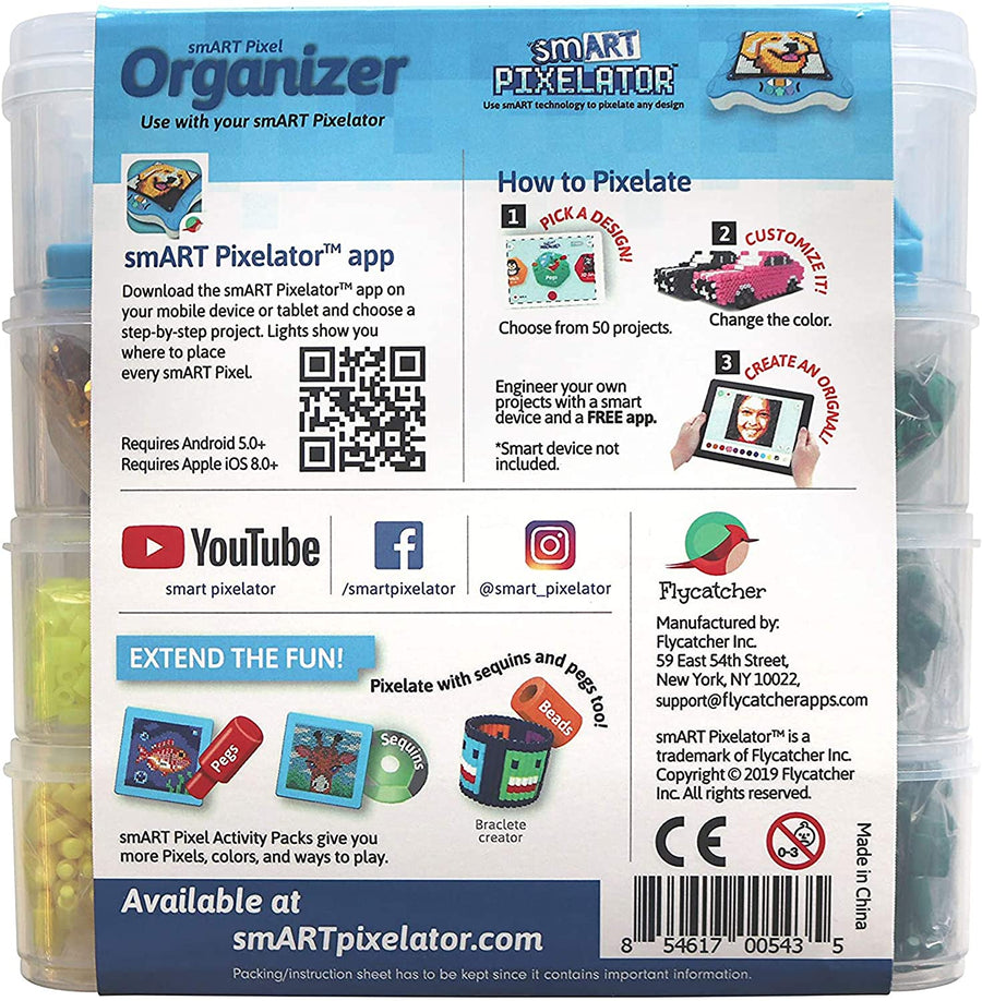 smART Pixelator™ 1.0 - Organizer – Flycatcher Toys