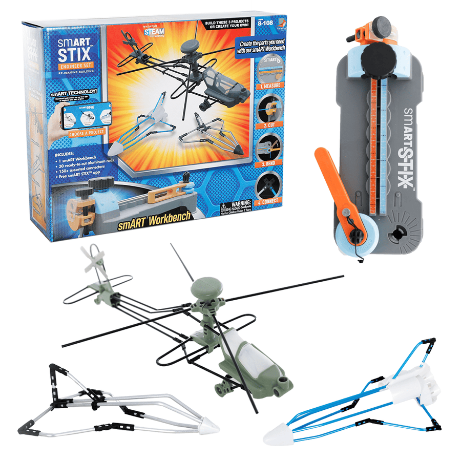 smART STIX™ Engineer Kit - Building Construction Toy – Flycatcher Toys